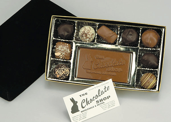 The Chocolate Shop: Custom Chocolate Bars